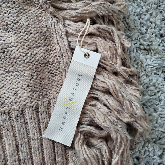 Happy X Nature | Sweaters | Nwt Kate Hudson Happy X Nature Poncho ...